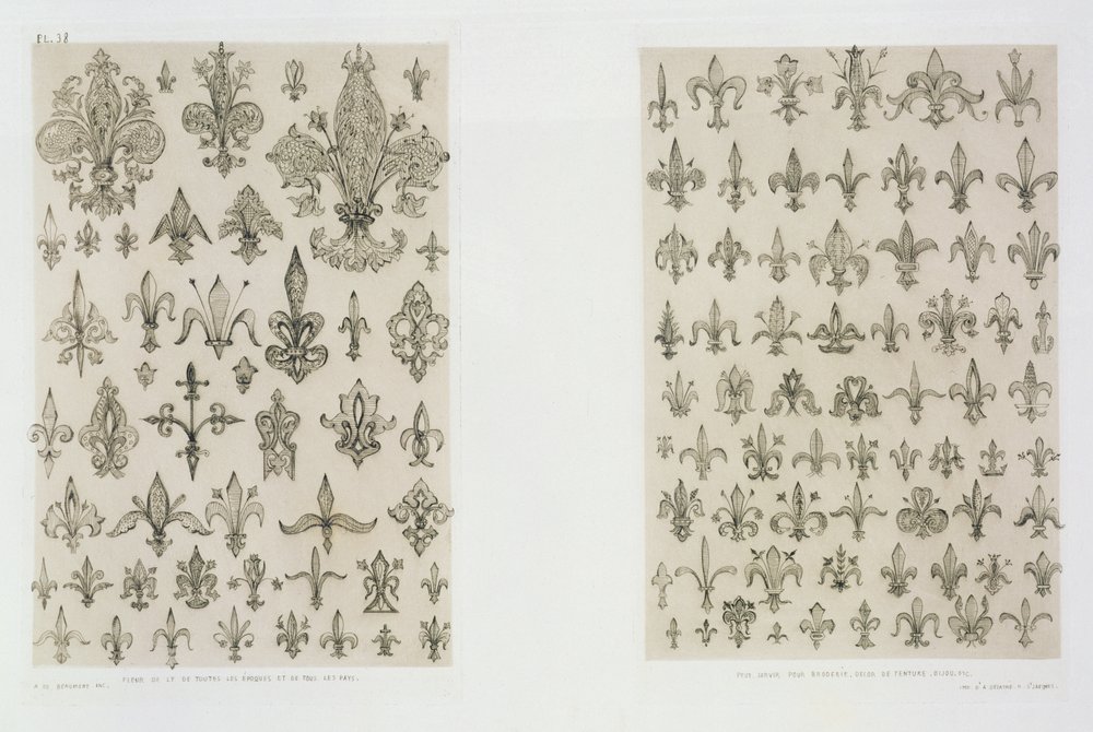 Fleur de Lys Designs from Every Age and from All Around the World, from ...