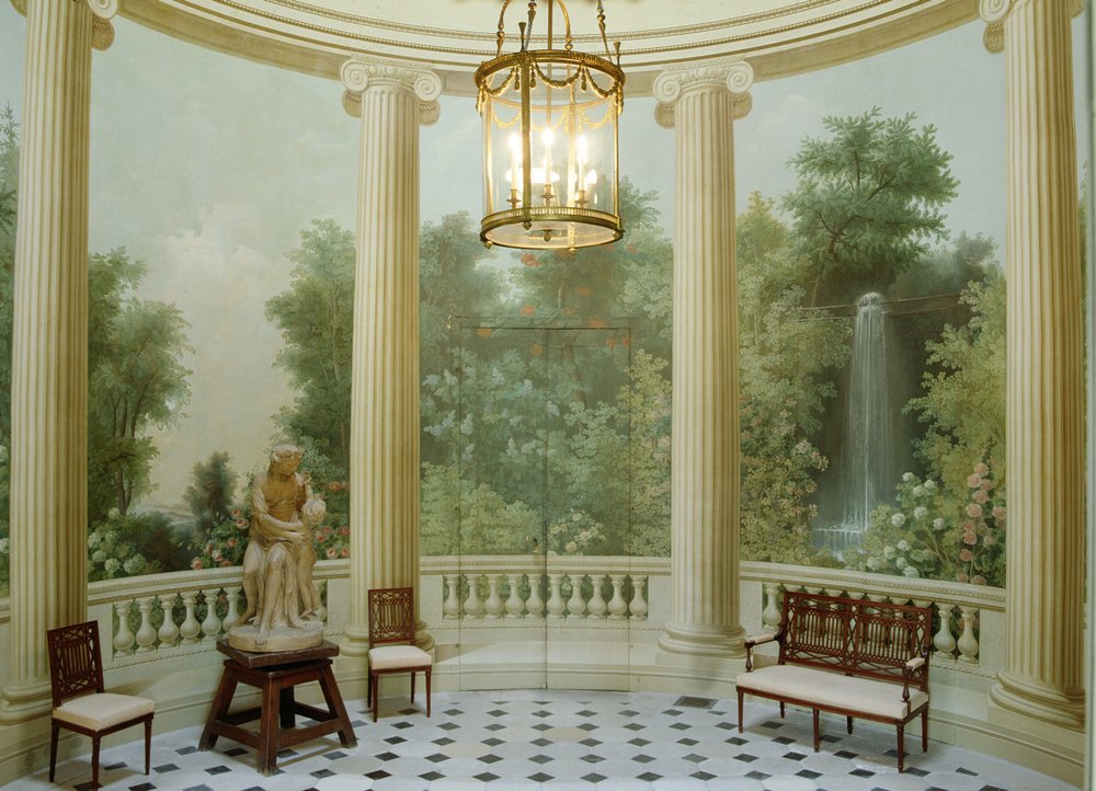 Round Dining Room of the Pavillon de Musique, built 1781