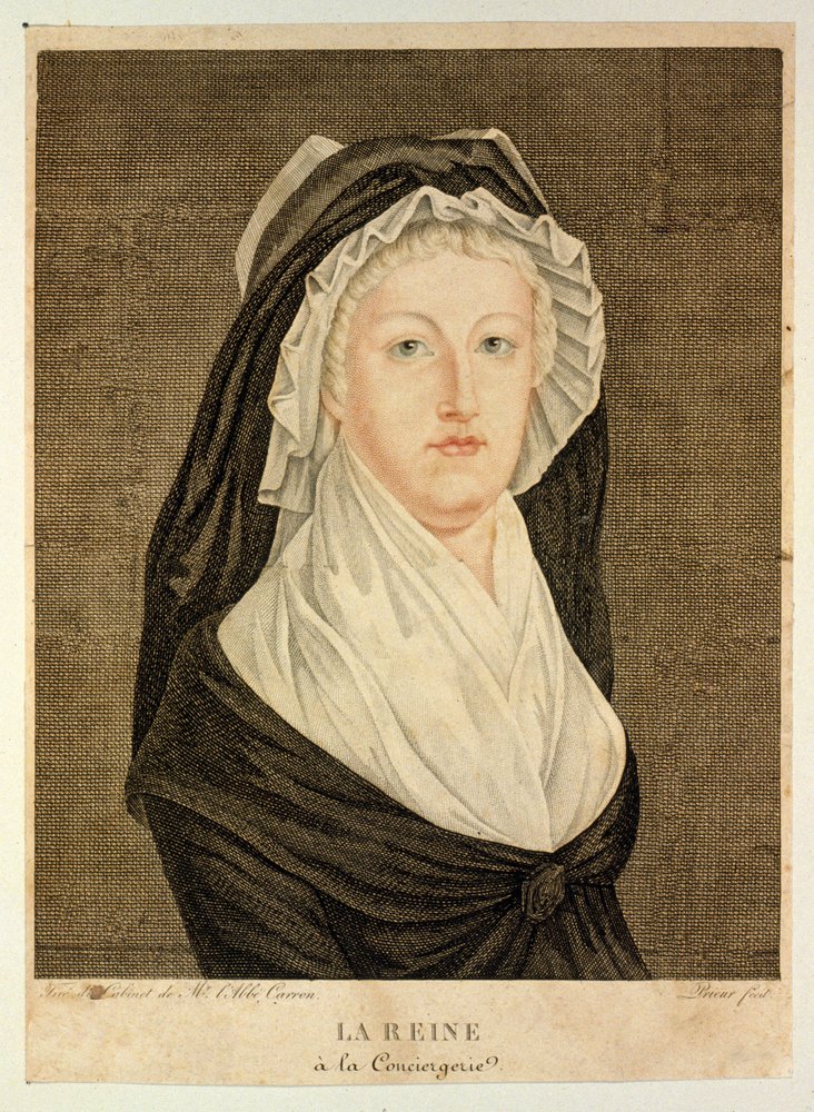 The Queen in a Prison Cell at the Conciergerie, 1794