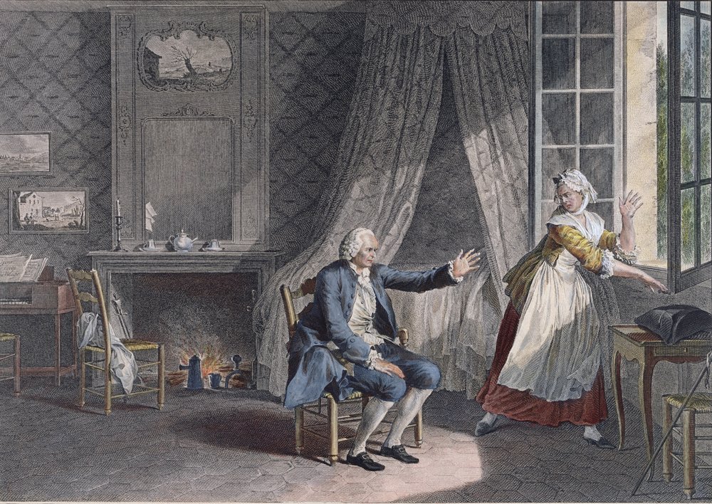 The Last Words of Jean-Jacques Rousseau at Ermenonville in 1778