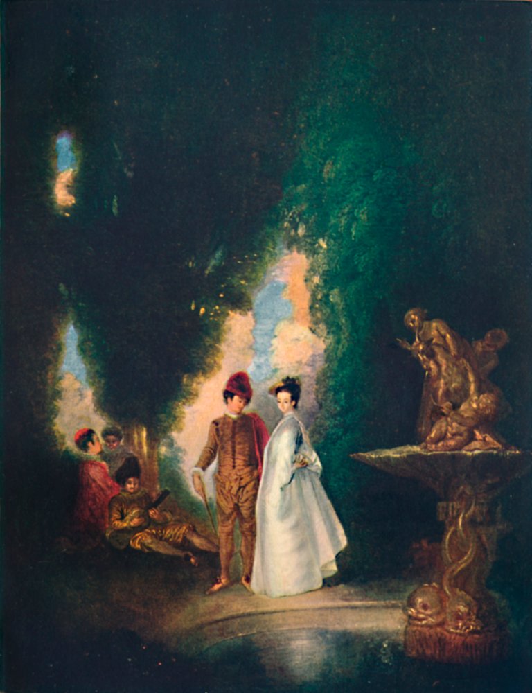 The Fountain, c18th century, 1911 by Jean Antoine Watteau