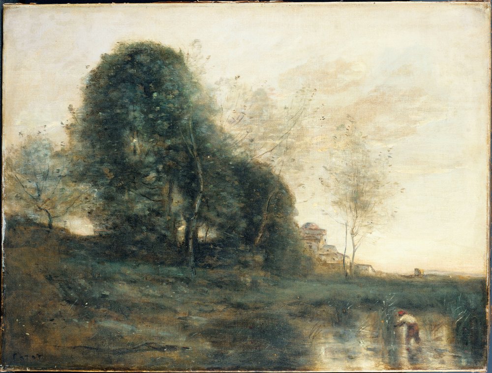 Memory of Italy by Jean-Baptiste-Camille Corot