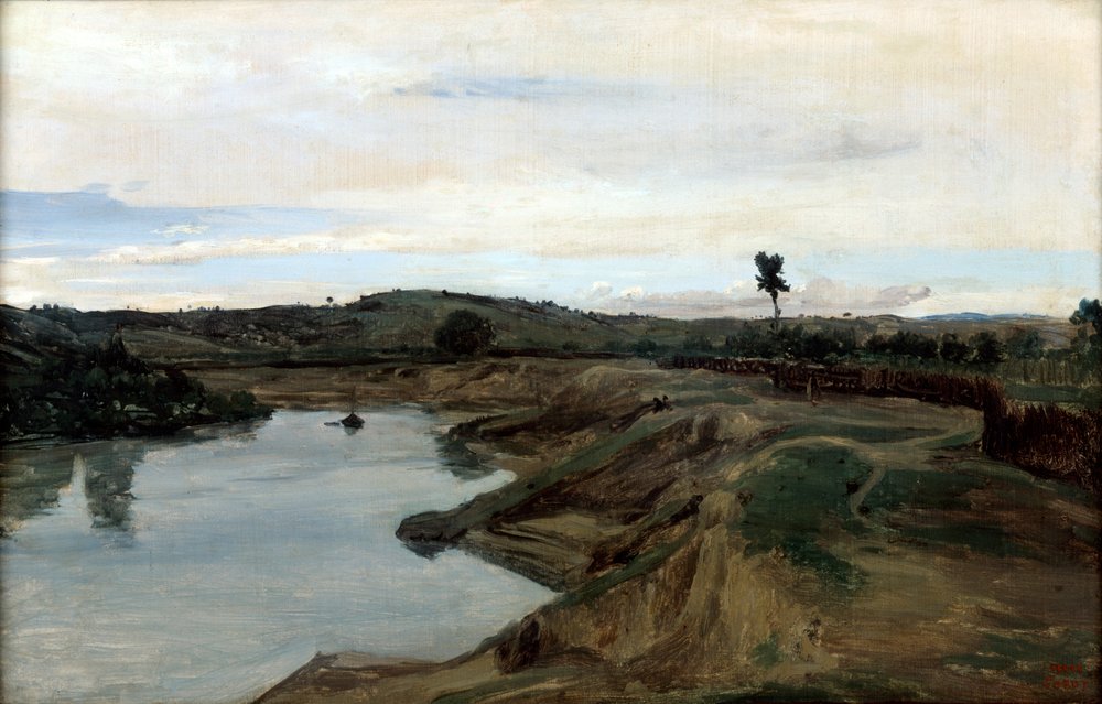 Poussin's Walk, The Roman Campagna, 1826-1828