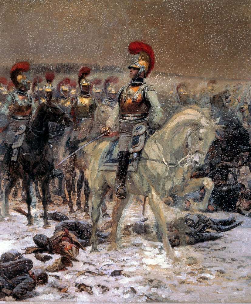 Russian Campaign of 1812: Before the Charge, the Carabiniers at Winkowo