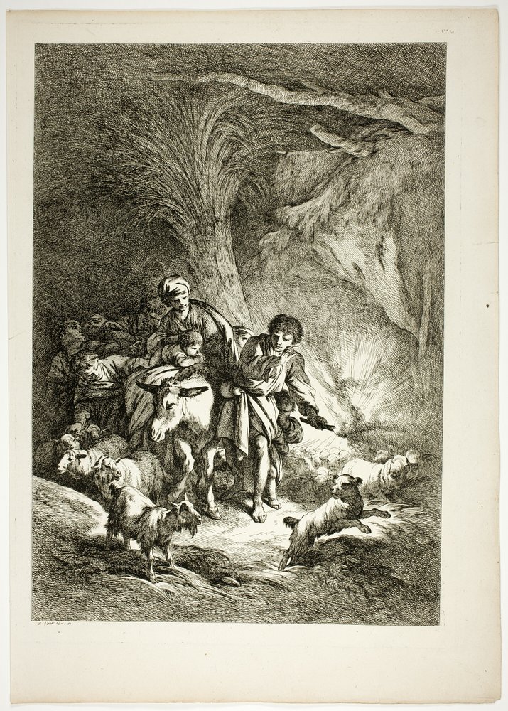 Plate 30 of 38 from Oeuvres de J. B. Huet