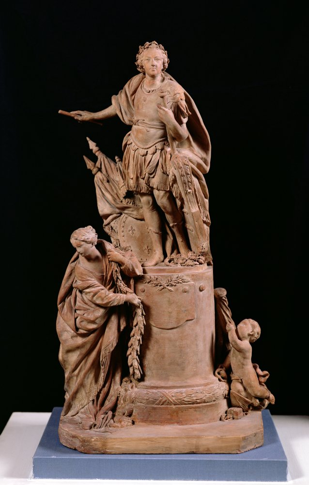 Louis XV as a Roman Emperor, project for a statue for the Hotel de ...