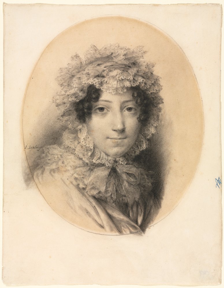 Portrait of a Lady by Jean-Baptiste Isabey: Fine art print