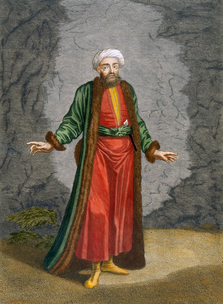 A Bey by Jean Baptiste Vanmour: Buy fine art print