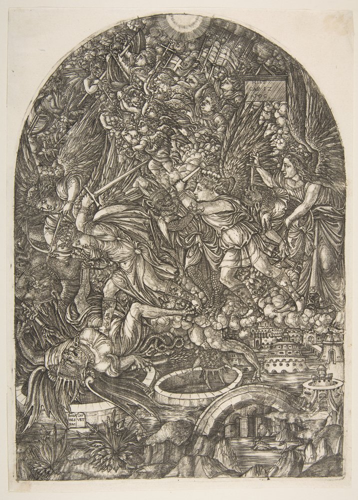 Saint Michael and the Dragon, from the Apocalypse