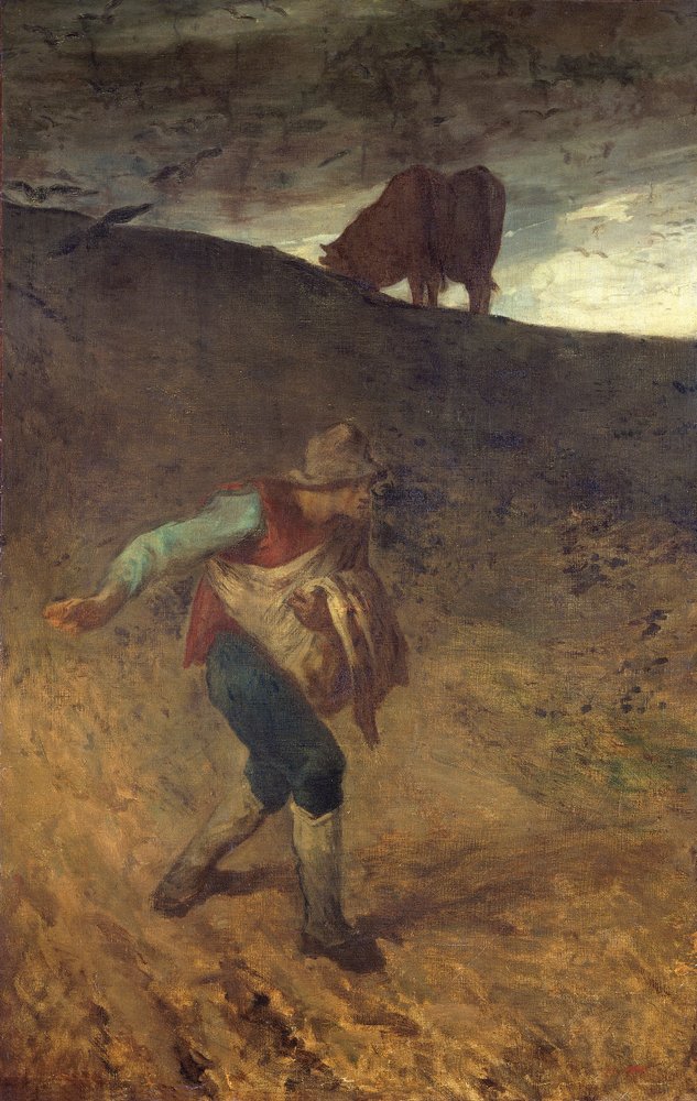 The Sower by Jean Francois Millet: Buy fine art print