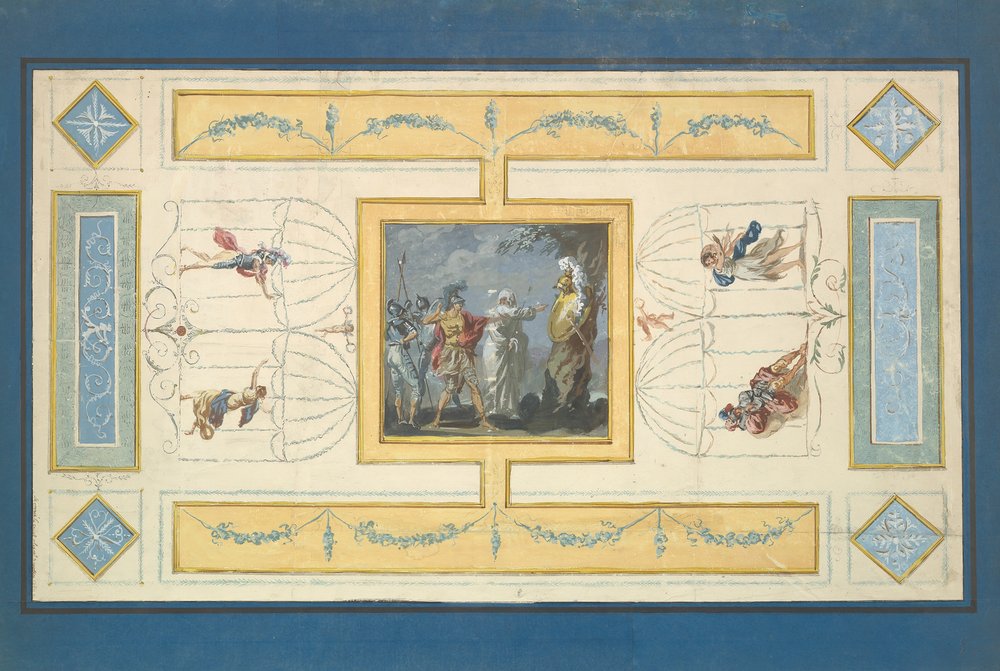 Study for a Ceiling, n.d. by Jean Jacques Lagrenee