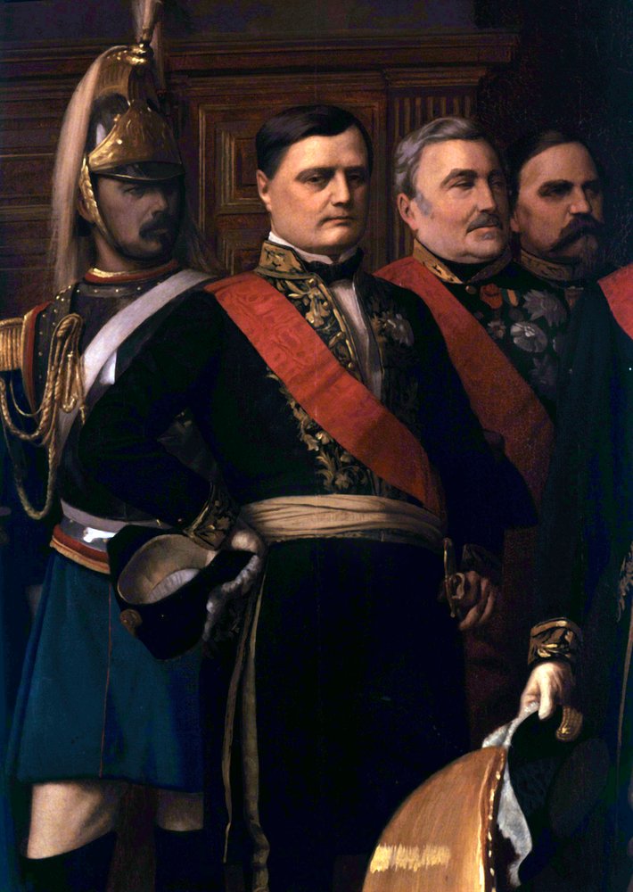 Alexandre Colonna-Walewski (detail) by Jean Leon Gerome