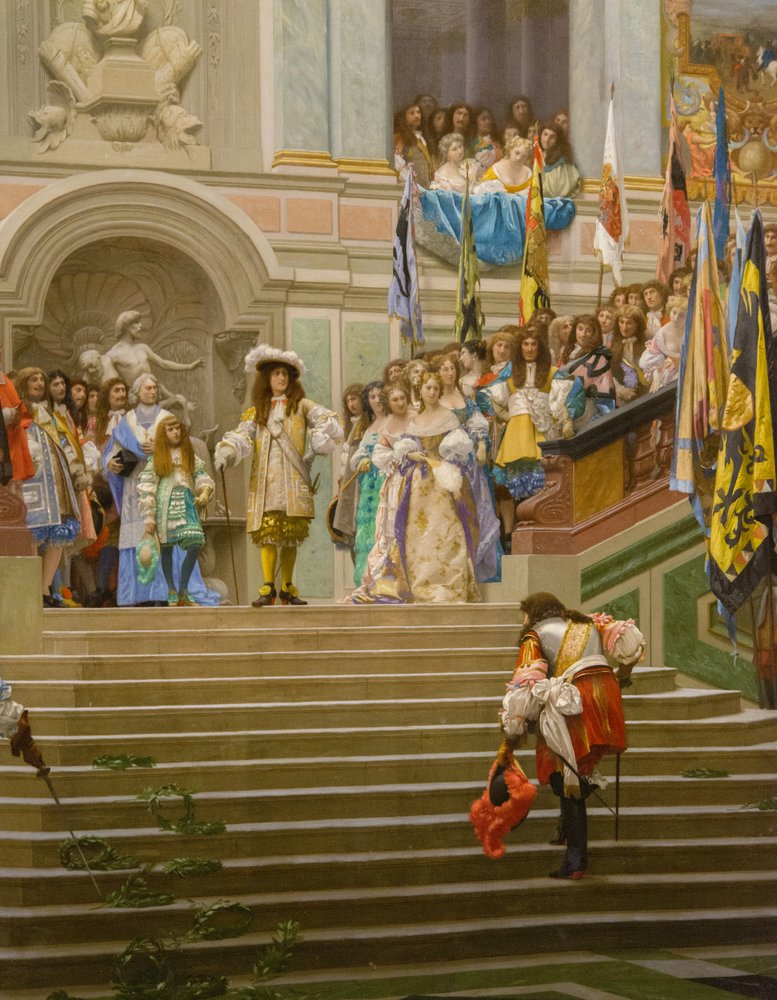 Reception of Louis II de Bourbon Conde, Known as the Grand Conde, by ...