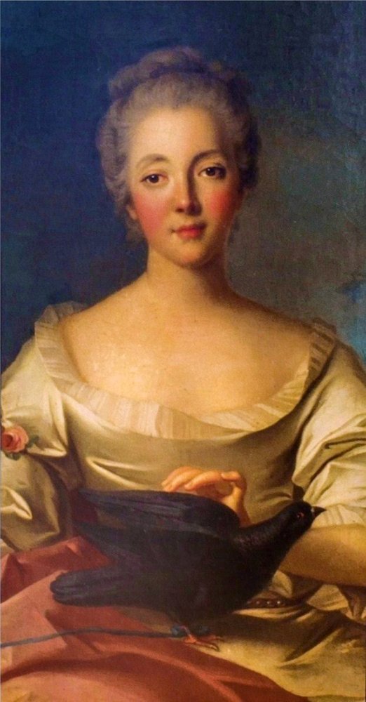 Portrait of Madame Louise Dupin (1706-1799)