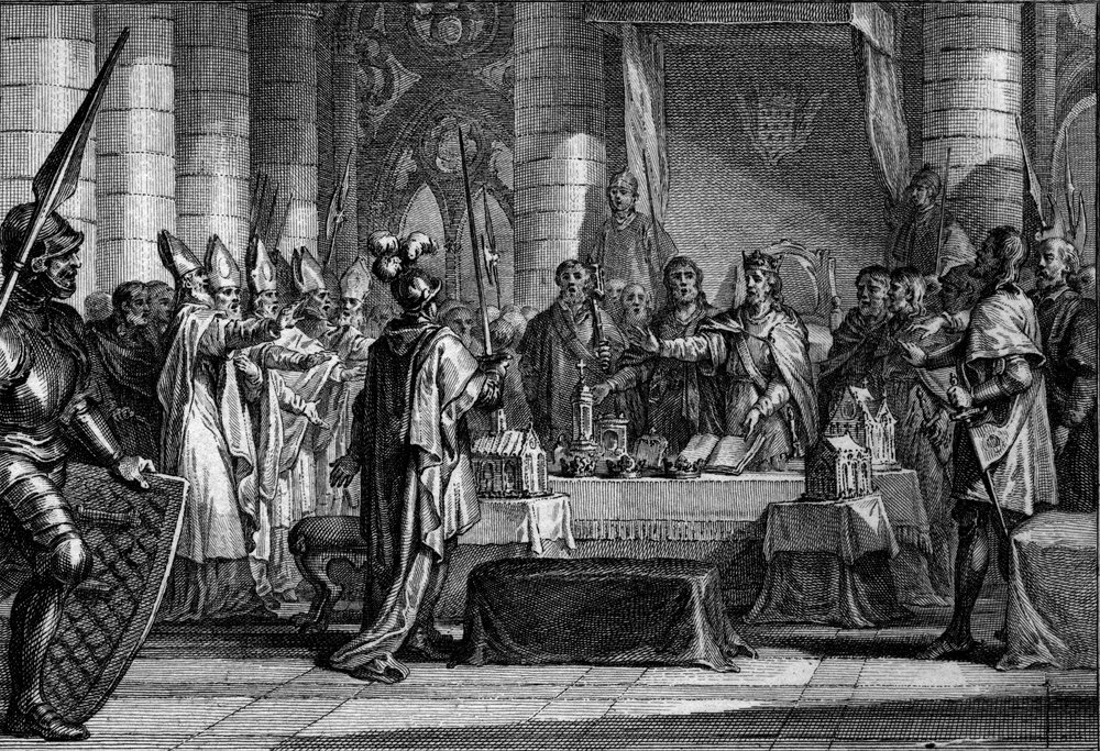 Succession of Louis the Pious, 816: the emperor of the West before the ...