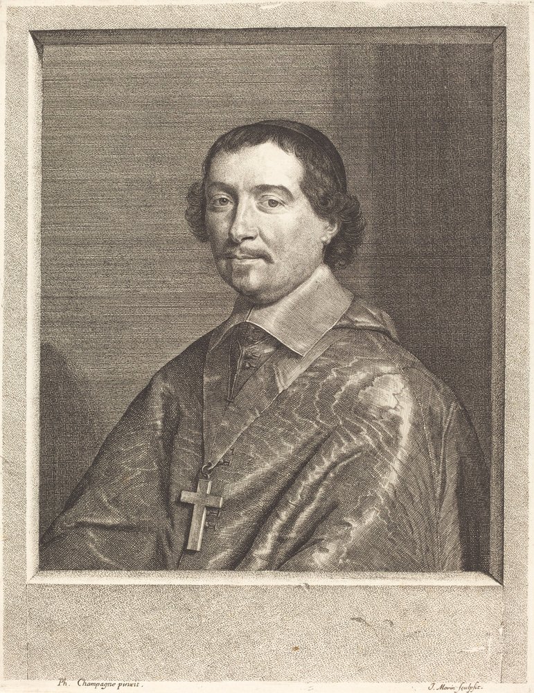 Pierre Berthier by Jean Morin after Philippe de Champaigne
