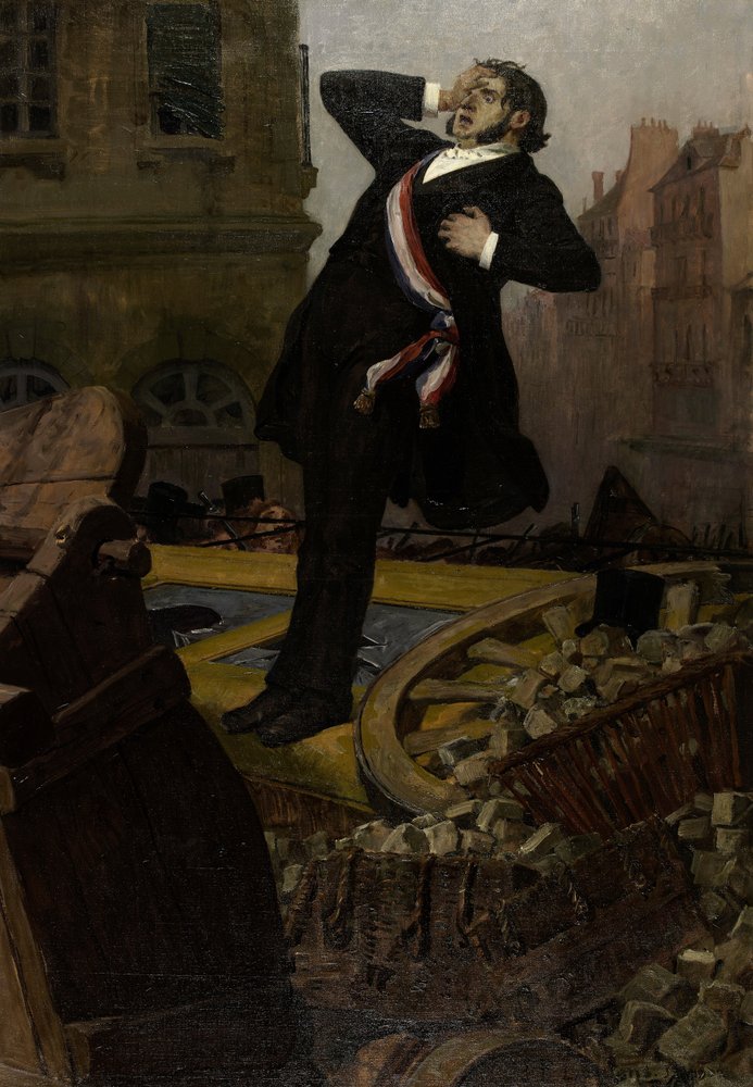 Death of Deputy Alphonse Baudin on December 3, 1851