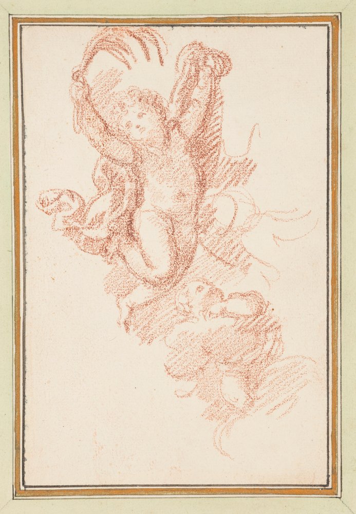 Two Putti by Jean Robert Ango: Buy fine art print