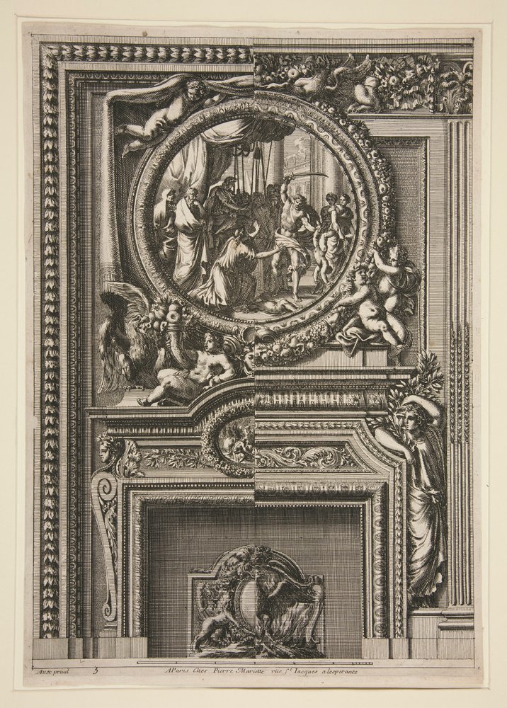 Large Roman Chimneys by Jean le Pautre: Buy fine art print