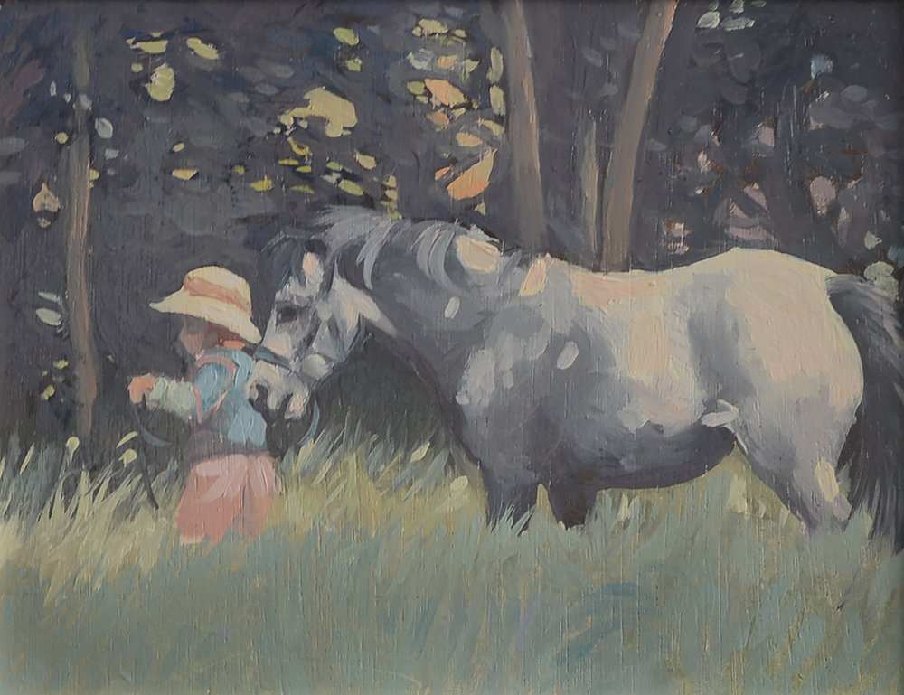 Caroline and Rosie the Pony by Jennifer Wright