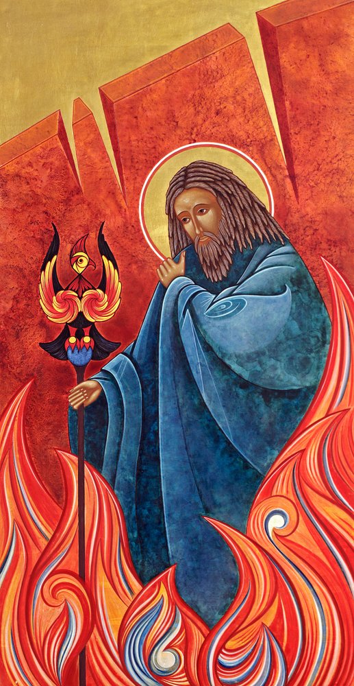 Prophet Elijah by Jodi Simmons: Buy fine art print