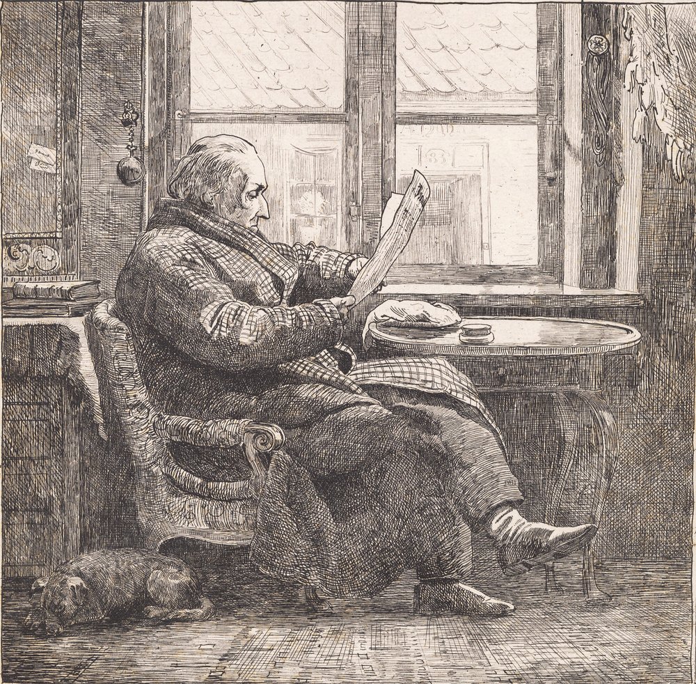 Justice Council Emanuel Bonnevie by Johan Lundbye