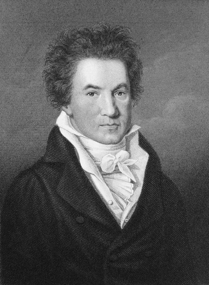 Portrait of Ludwig van Beethoven