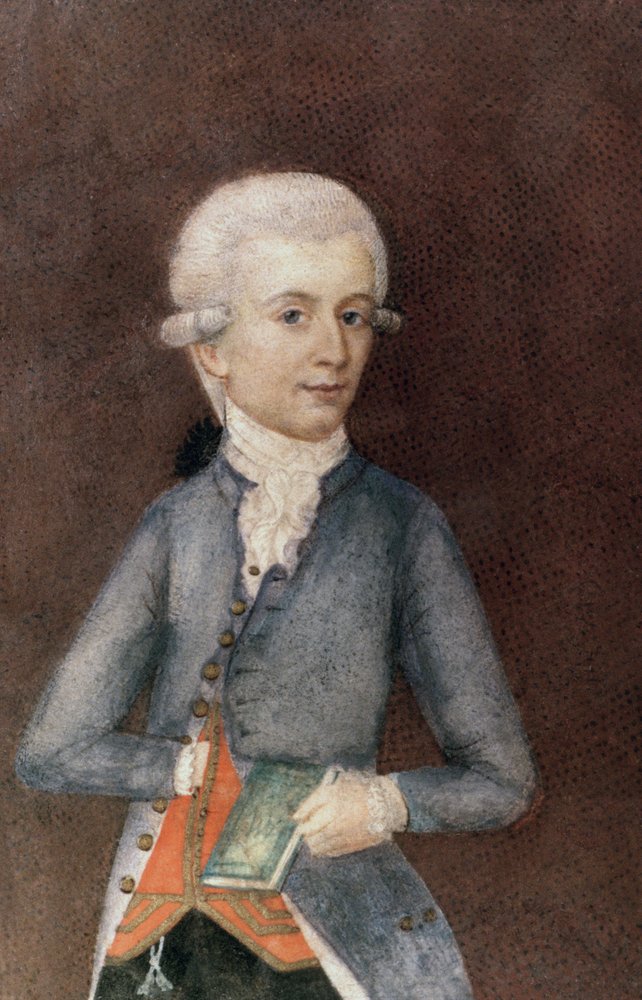 Portrait of Wolfgang Amadeus Mozart