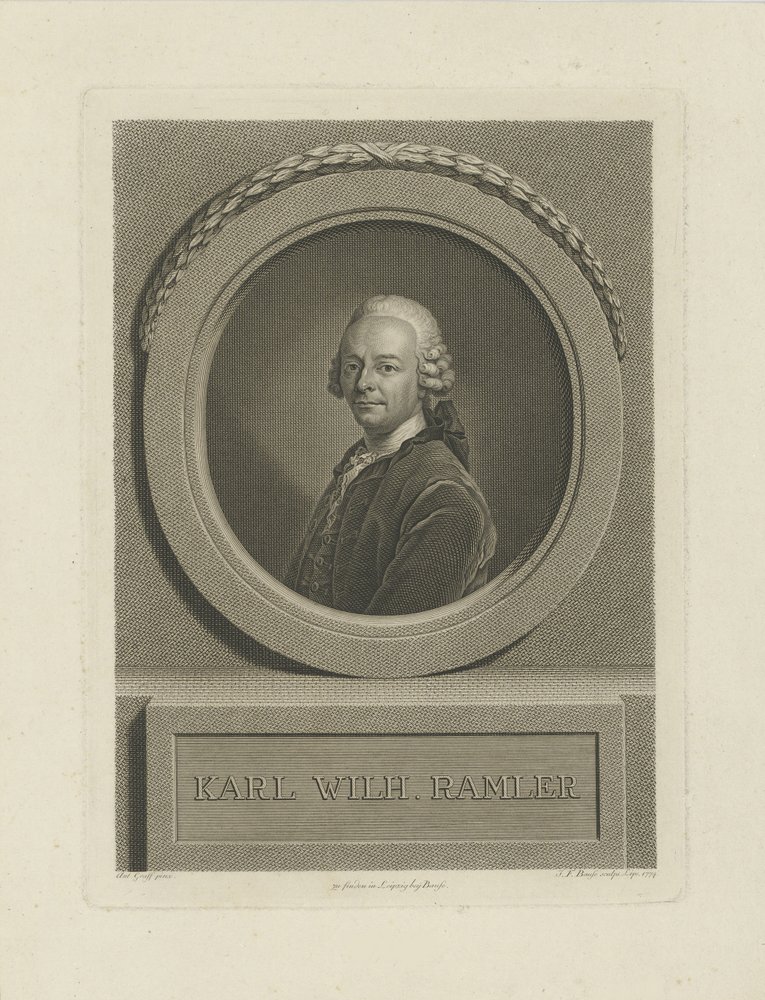 Portrait of Karl Wilhelm Ramler, 1774