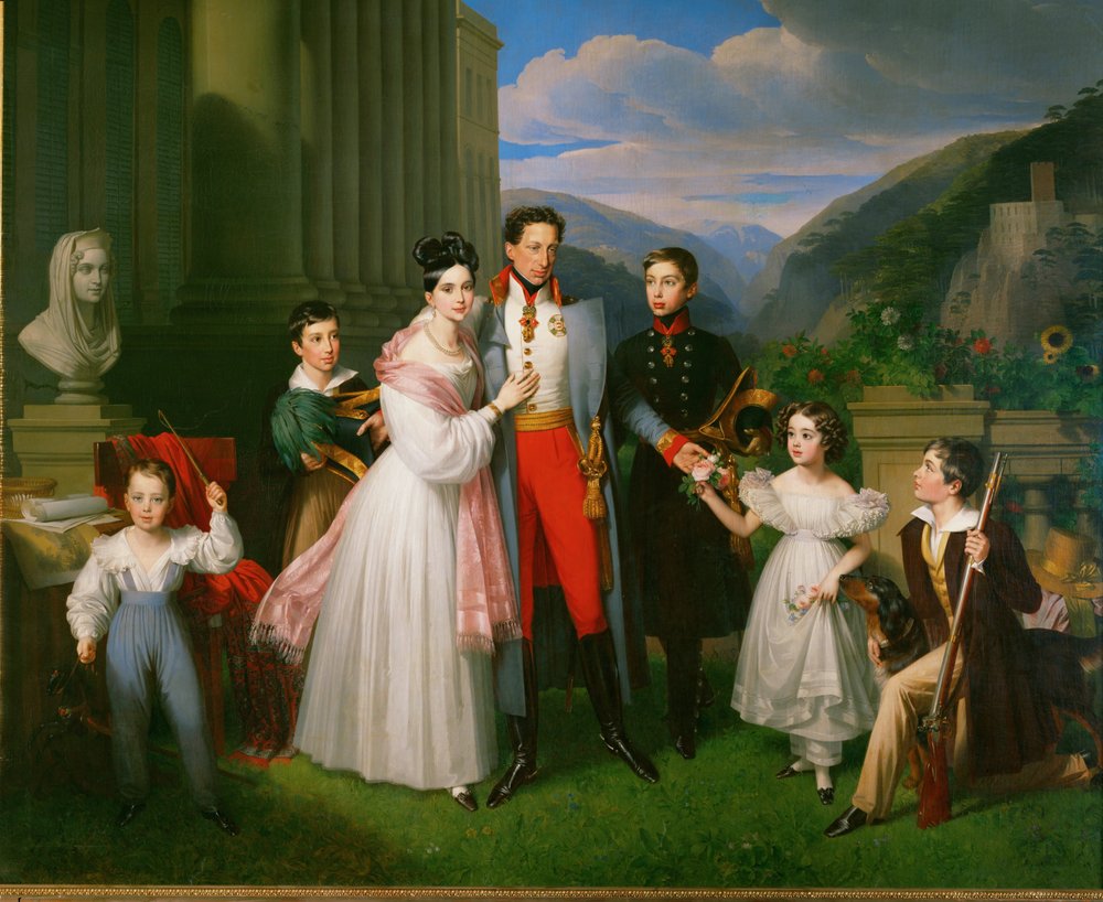 Archduke Karl, Commander-in-Chief of the Imperial troops during the ...