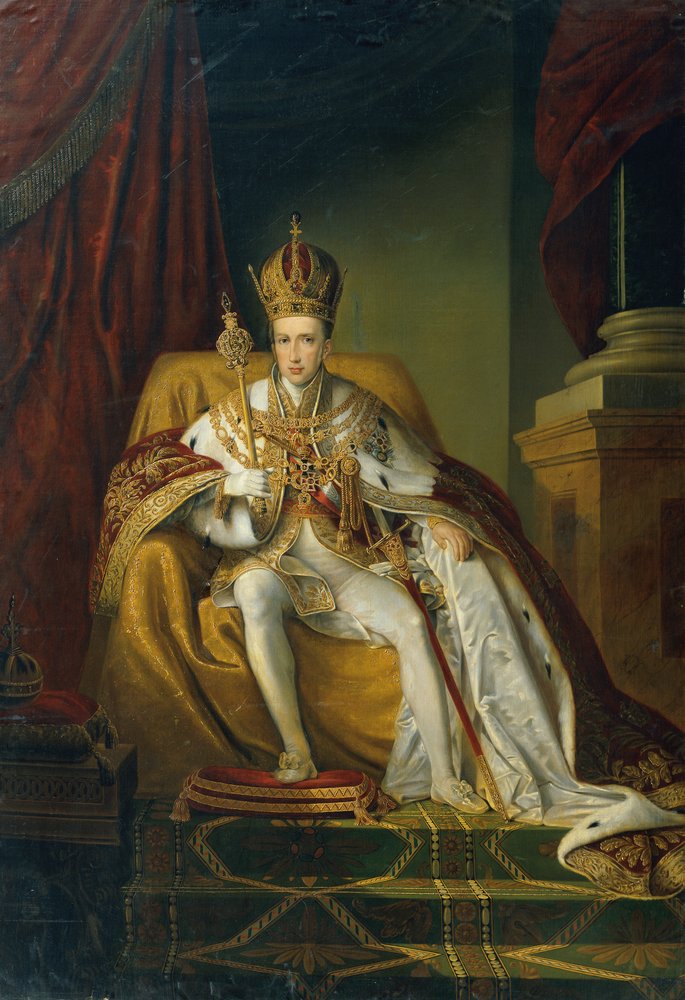 Emperor Ferdinand I in Coronation Robes