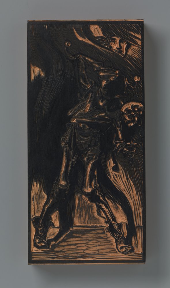 Death as Harlequin by Johannes Josephus Aarts