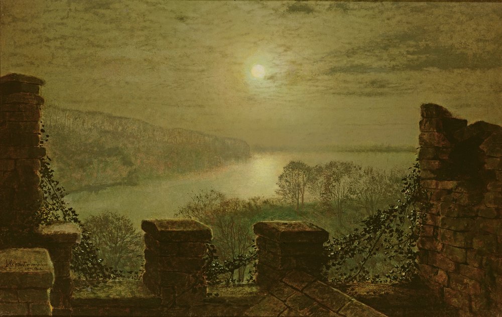 Roundhay Park From the Castle by John Atkinson Grimshaw