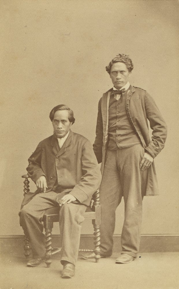 Raihana Tukarawa and Paratene te Manu, c.1863