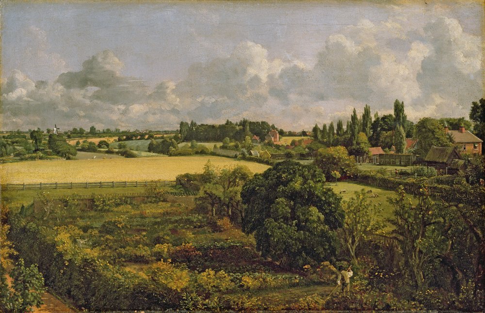 Golding Constable's Kitchen Garden by John Constable