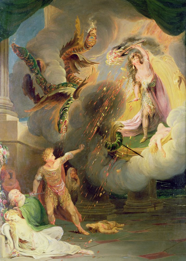 Jason and Medea by John Downman: Buy fine art print