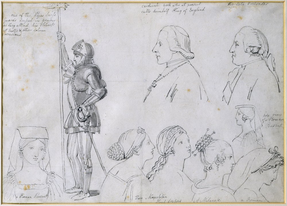 Character Sketches in Rome with Portraits of Prince Charles Edward ...