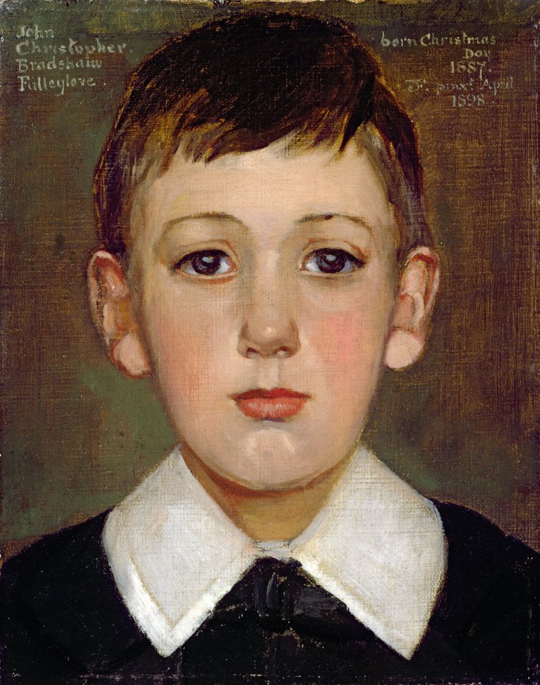 Portrait of a Boy by John Fulleylove: Buy fine art print