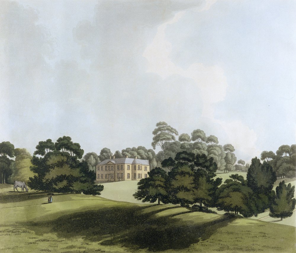 Vinters in Kent, Seat of James Whatman Esq., from 'Views in Kent', 1800