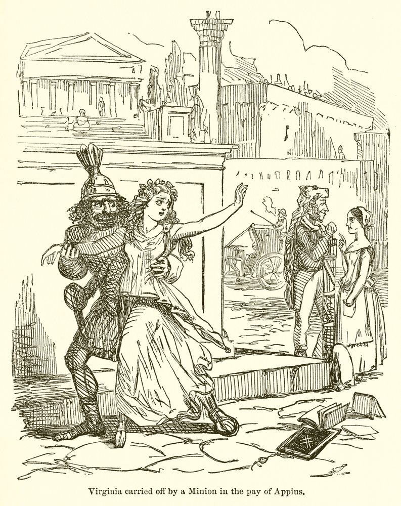 Virginia Carried Off by a Minion in the Pay of Appius