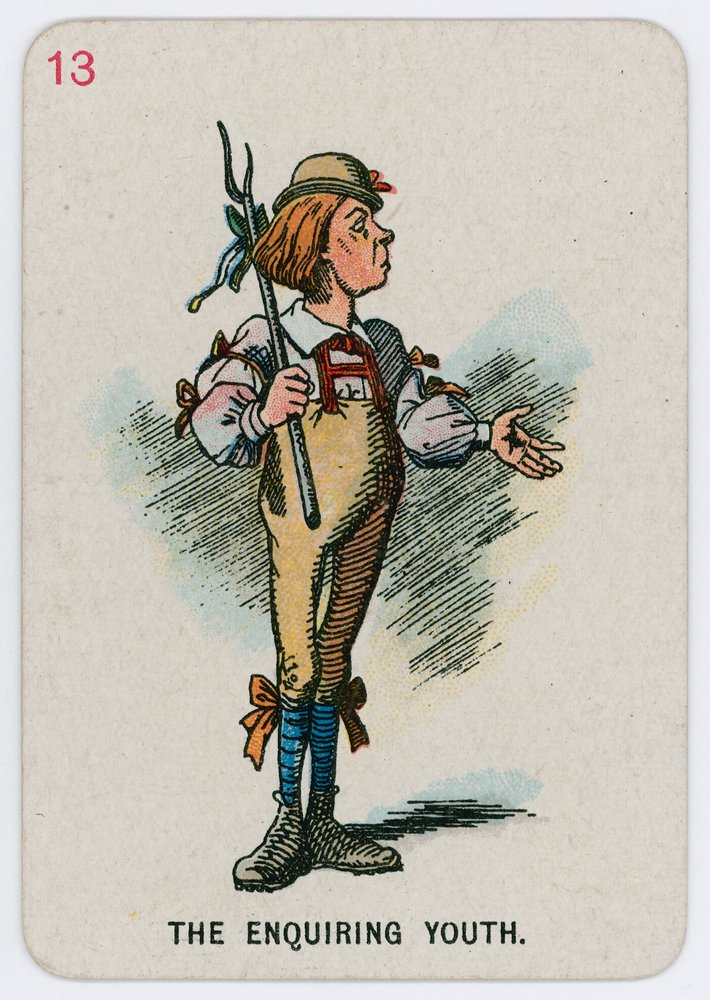 The Enquiring Youth by John Tenniel: Buy fine art print