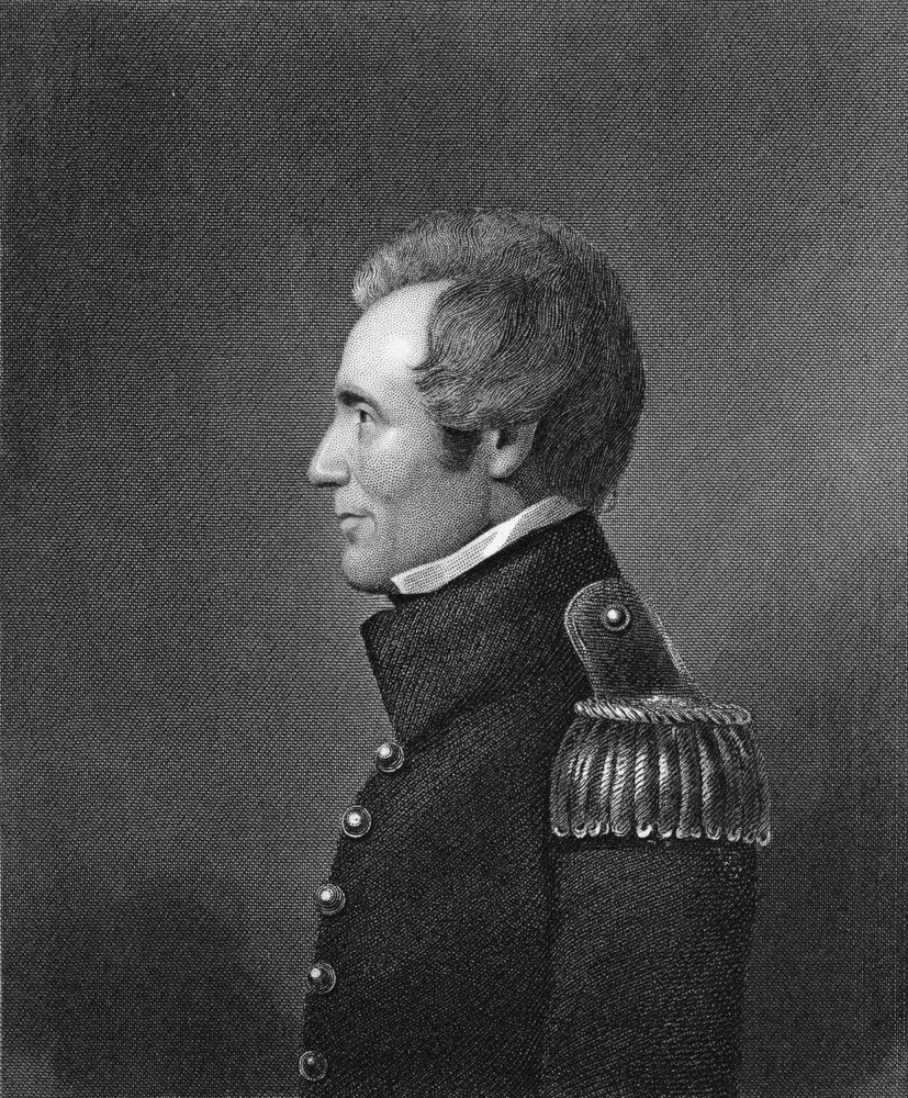 Major General Edmund Pendleton Gaines engraved by James Barton Longacre