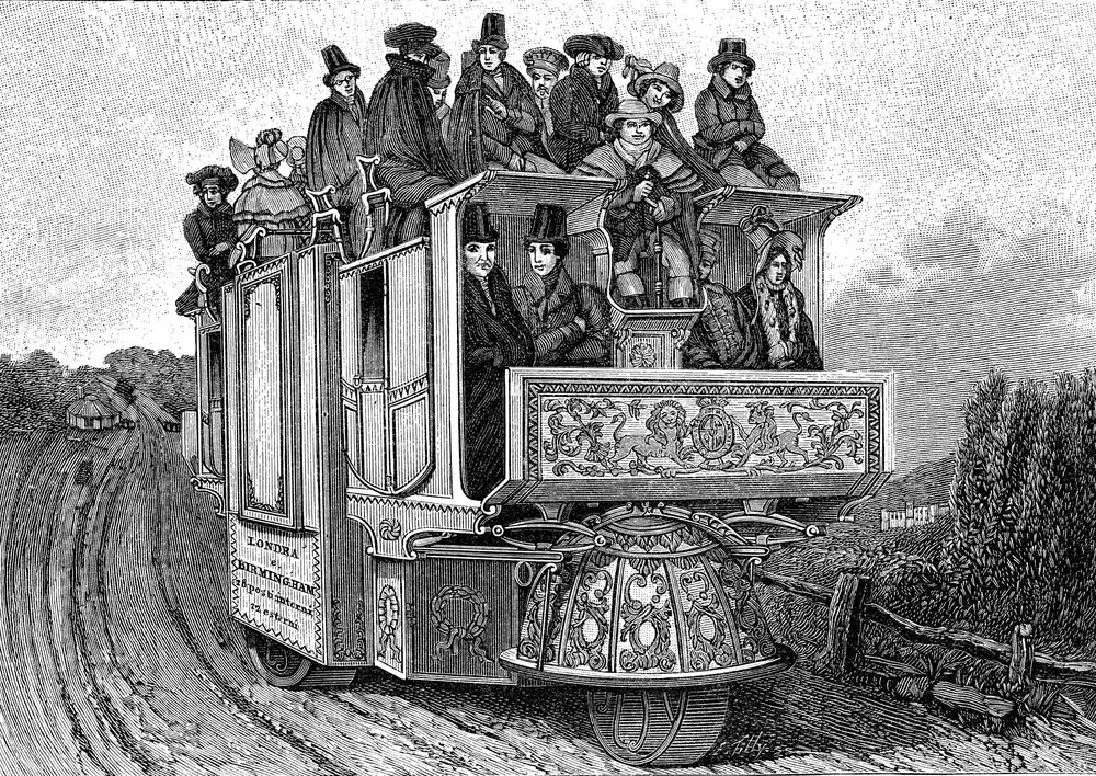 Three-wheeled mechanical car by Dr. William Church, built in Birmingham ...