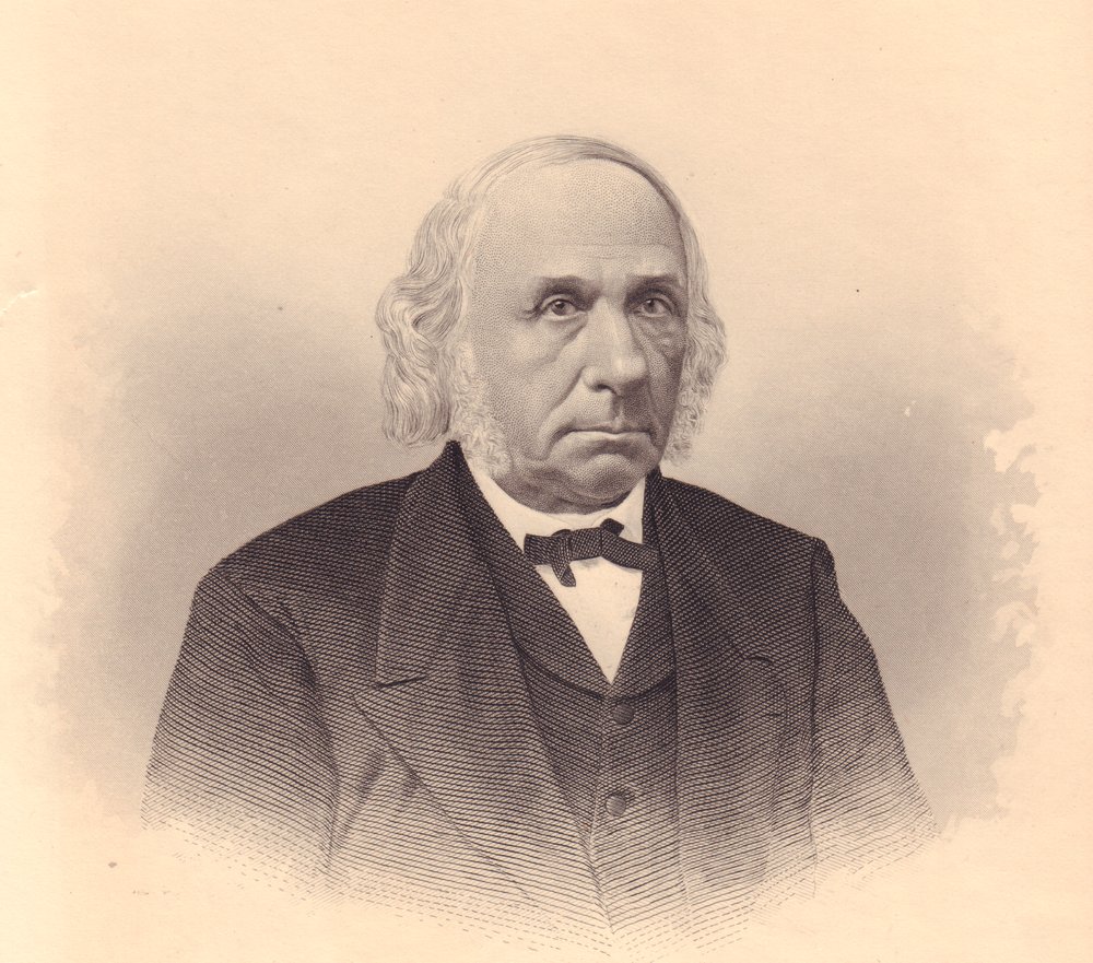 Portrait of Thomas T Tasker, American industrialist and Methodist pastor