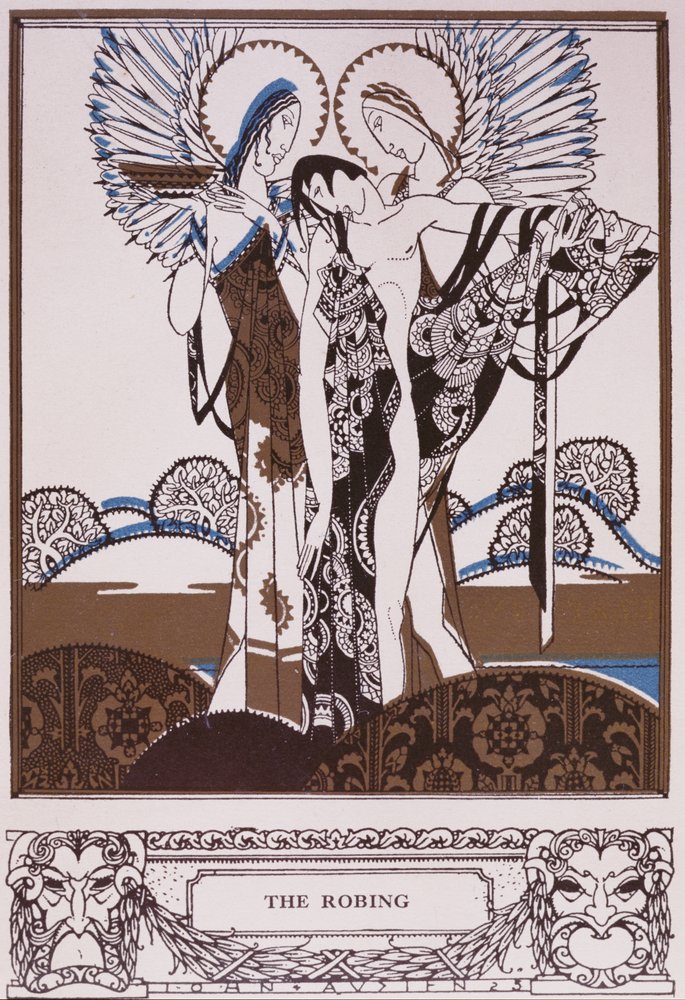 The Robing from 'Everyman', published by Chapman & Hall