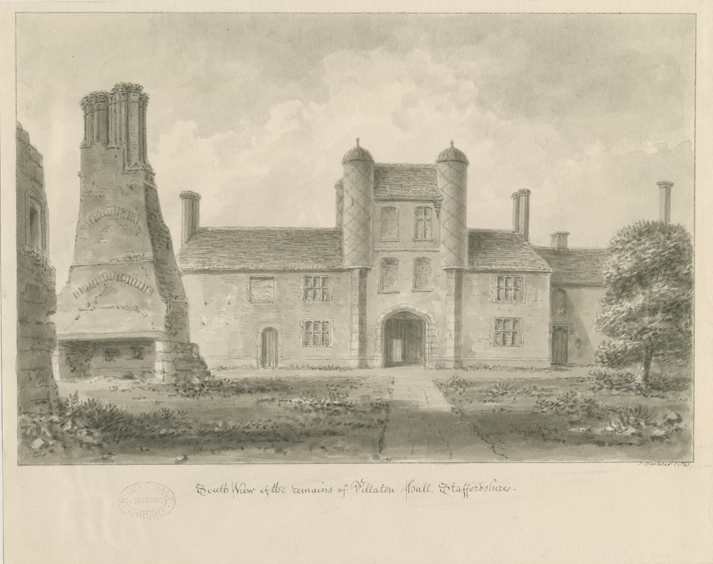 Pillaton Hall by John Buckler: Buy fine art print