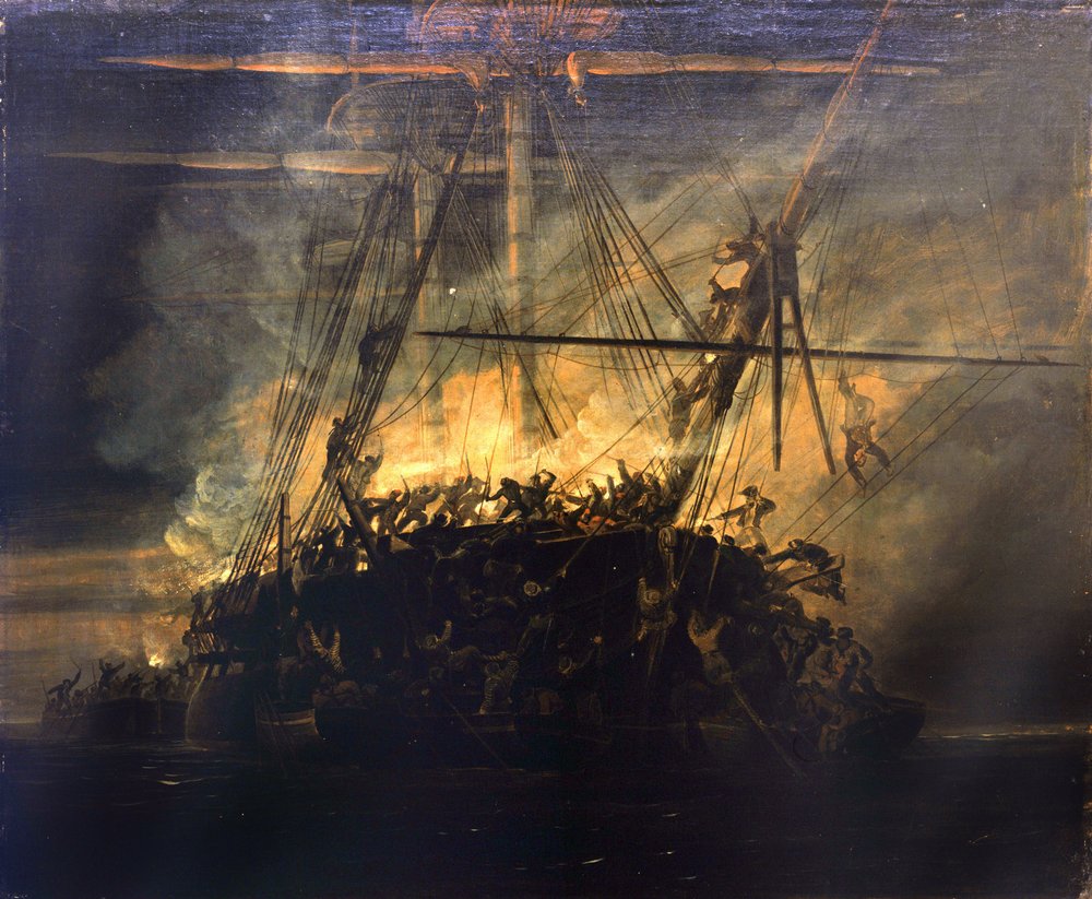 Napoleonic Wars: The Elimination of the Corvette 'La Chevrette'