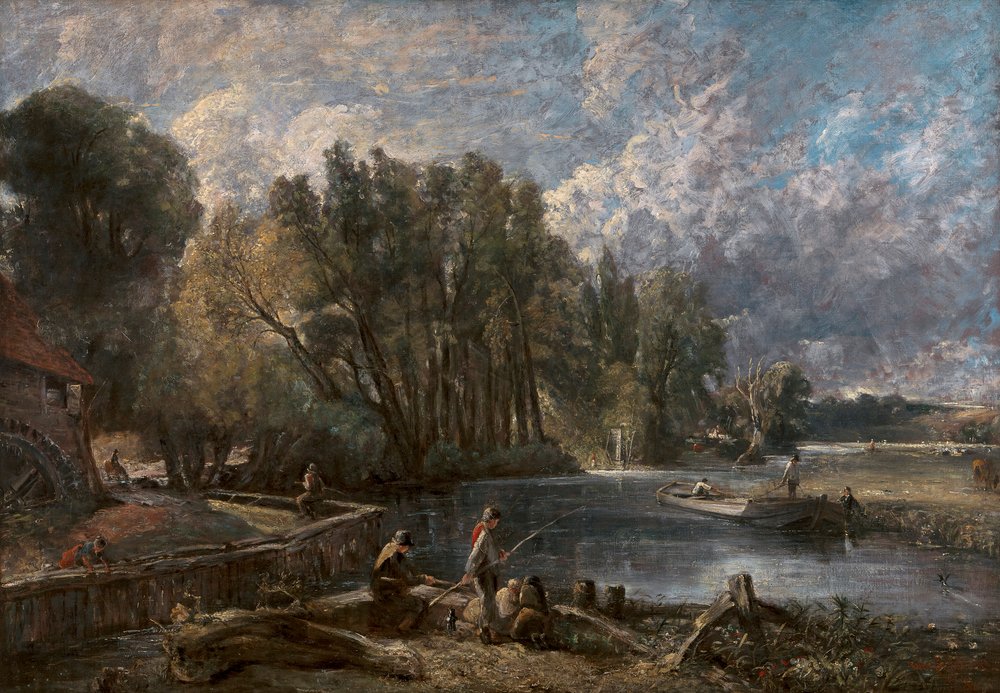 Stratford Mill by John Constable: Premium art reproduction