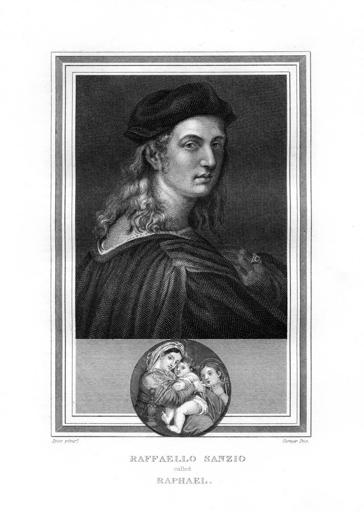 Raphael or Raffaello, Master Painter and Architect of the Florentine School