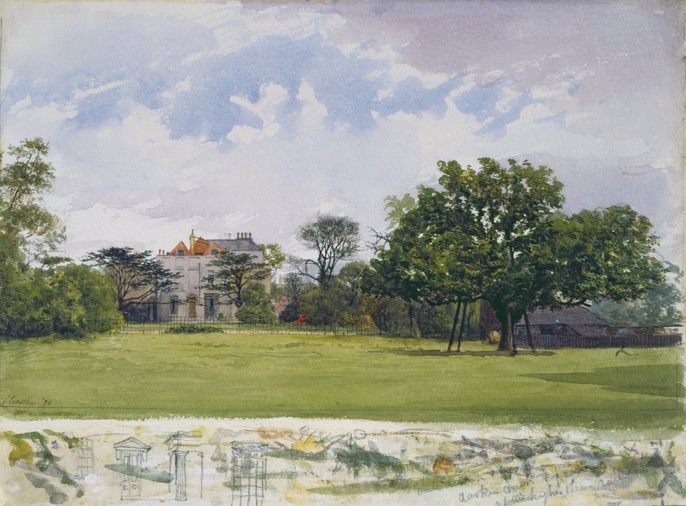 Side View of Turret House, Lambeth, 1880 by John Crowther